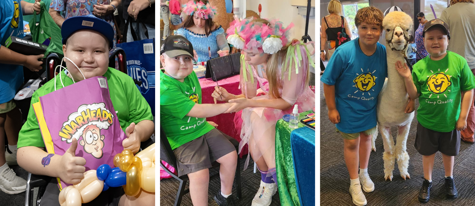 Connor and his family have fun on Camp Quality programs | Camp Quality