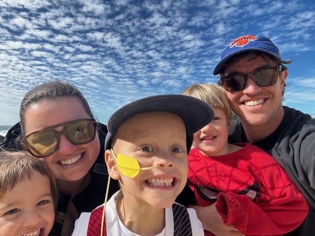 Team Teddy; The little legend fighting brain cancer | Camp Quality